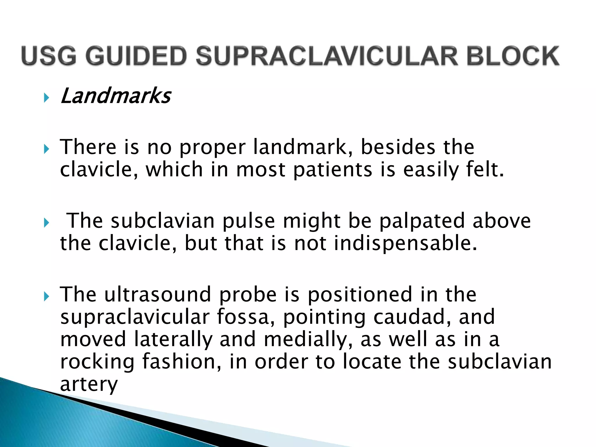 Peripheral nerve blocks | PPTX
