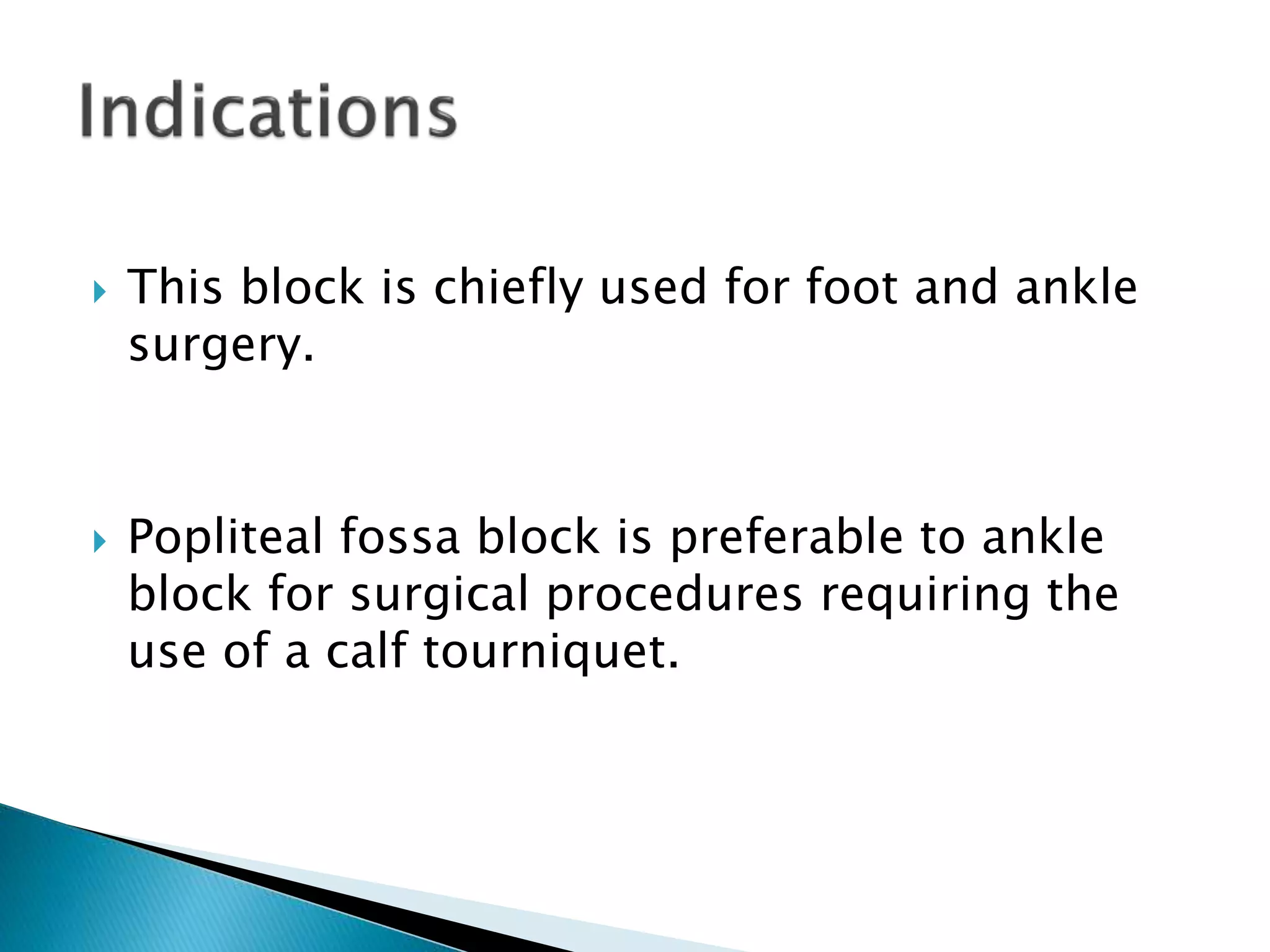 Peripheral nerve blocks | PPTX