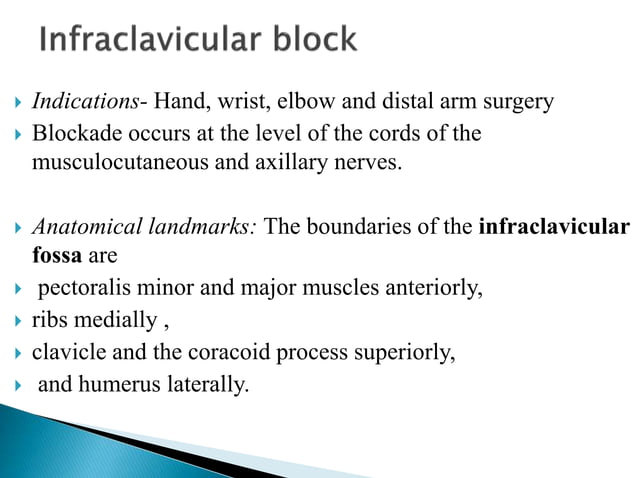 Peripheral nerve blocks | PPTX | First Aid | Injuries