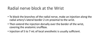 Peripheral Nerve Blocks of the Arm.pptx