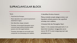 Peripheral Nerve Block Supraclavicular dan TAP.pptx