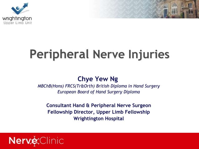 Peripheral nerve injuries | PPT