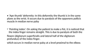 peripheral nerve injury and examinations | PPT