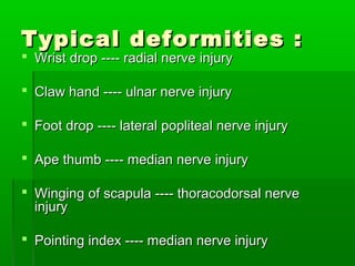 Peripheral nerve injury | PPT
