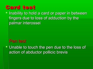 Peripheral nerve injury | PPT