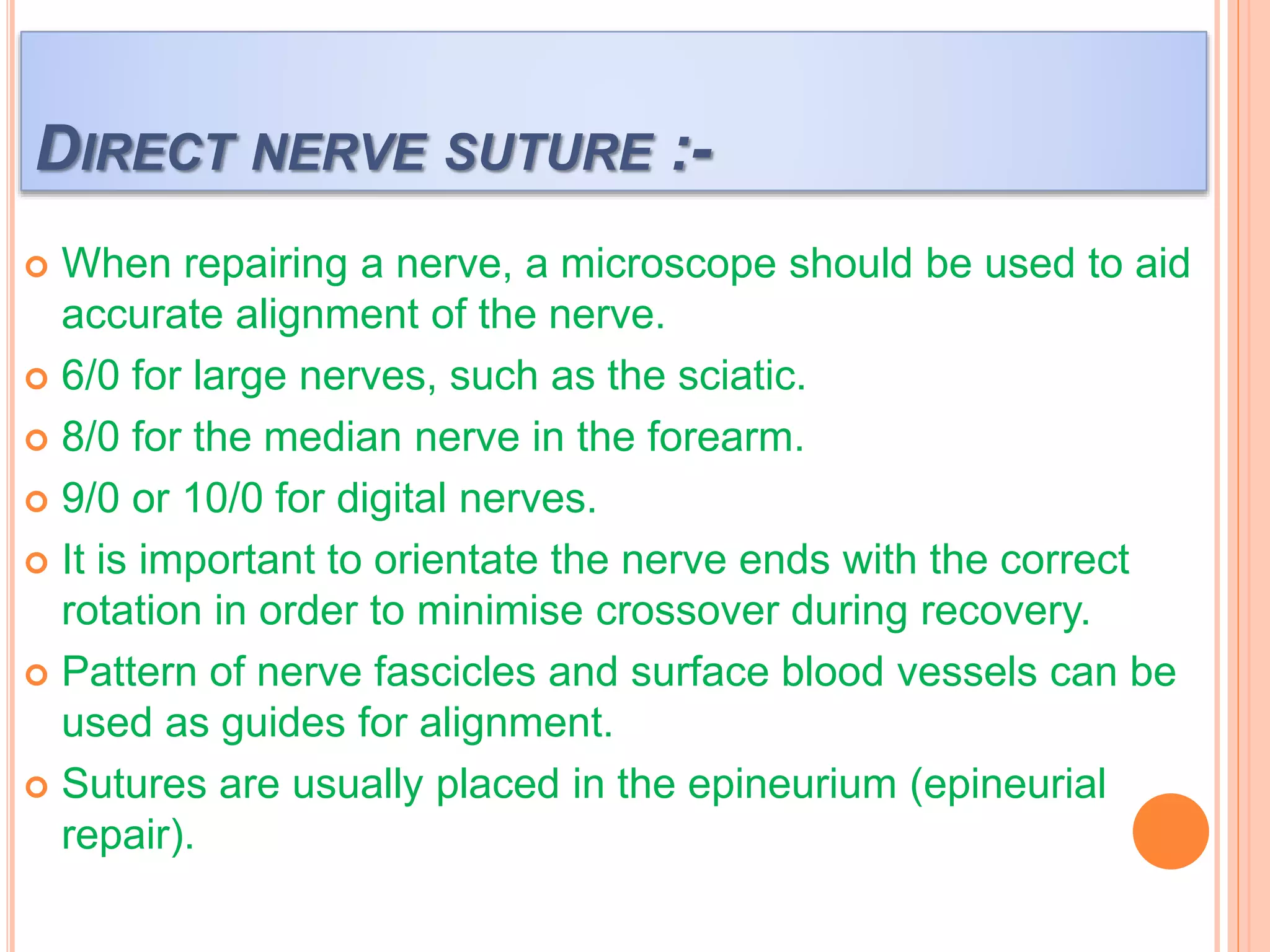 Peripheral nerve injury | PPTX