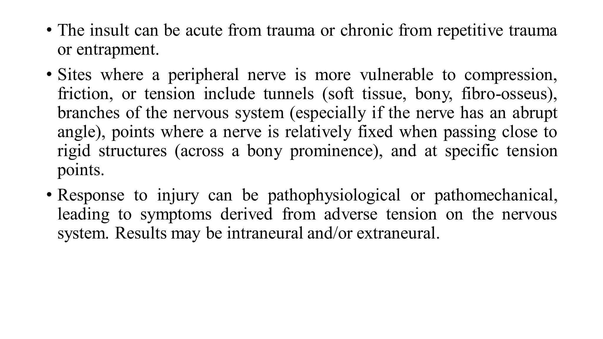PERIPHERAL NERVE INJURY - Assessment and Treatment pdf | PDF