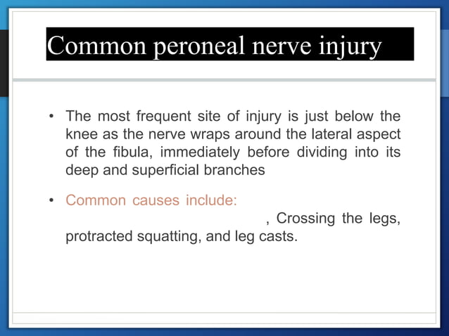Peripheral nerve injury by dr ashutosh | PPT