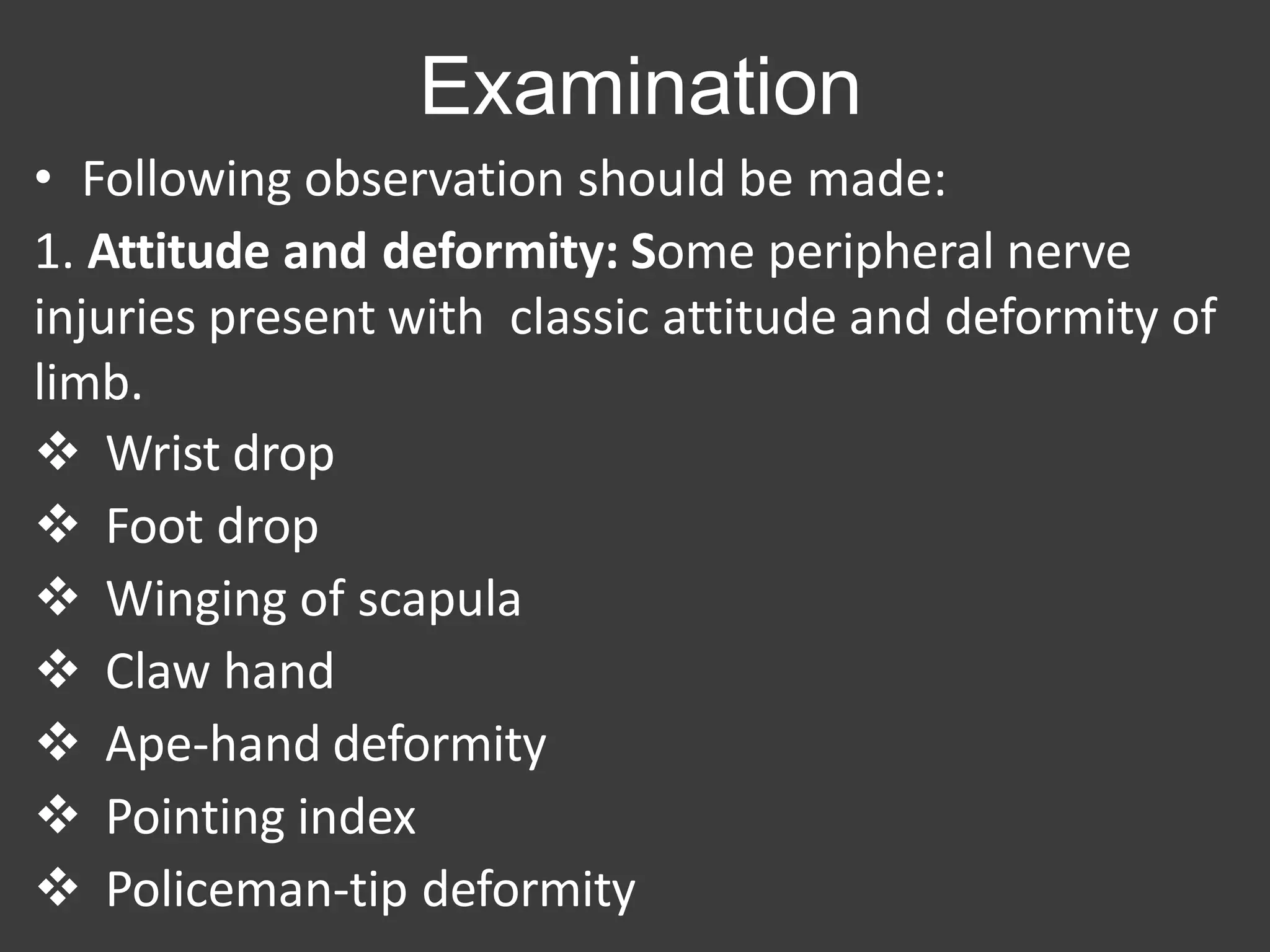 Peripheral Nerve Injury (Part-I) | PPTX