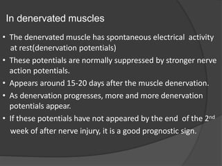 Peripheral Nerve Injury (Part-II) | PPTX
