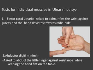 Peripheral Nerve Injury (Part-II) | PPTX