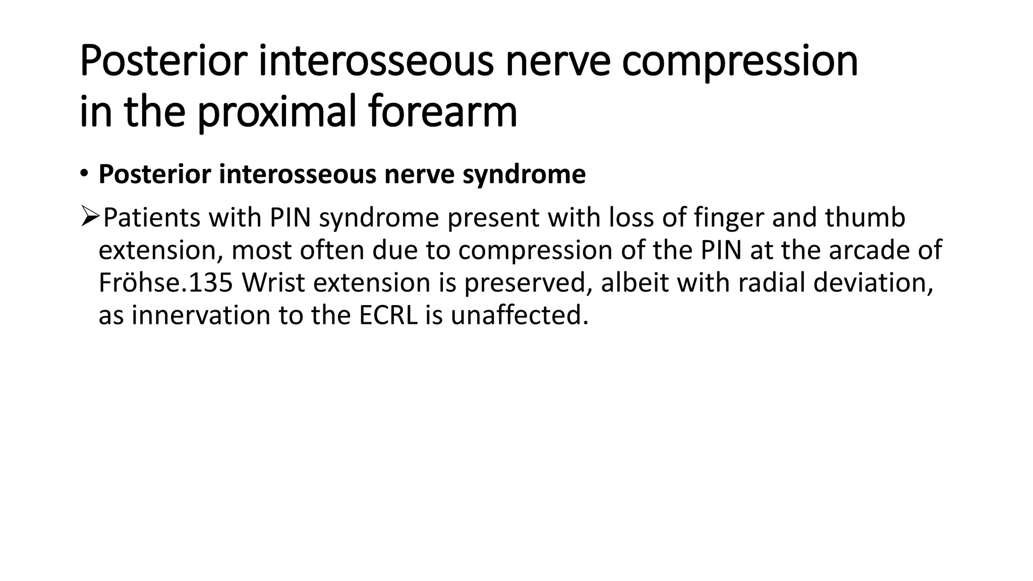 Peripheral nerve injuries of upper limb | PPTX