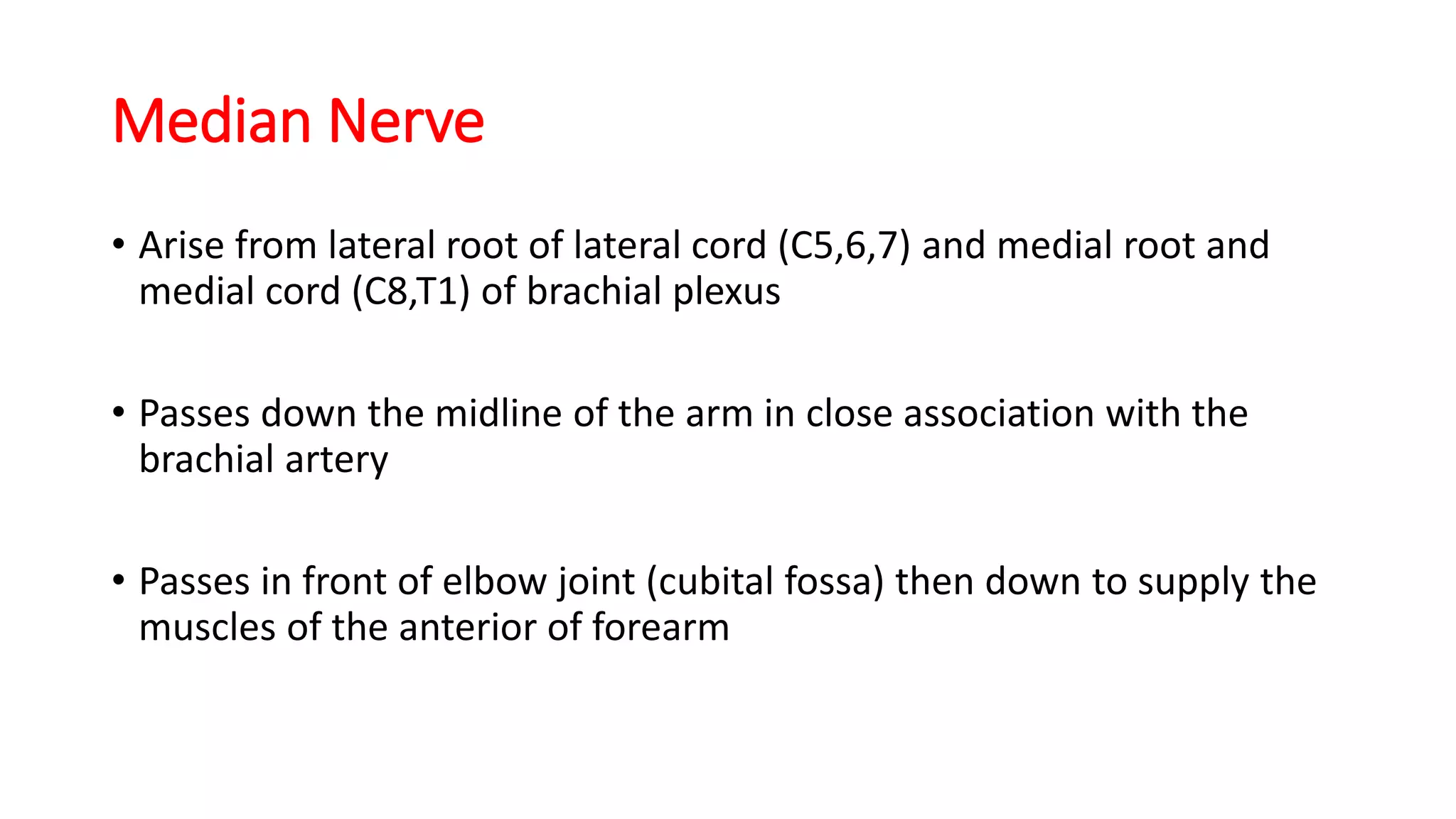 Peripheral nerve injuries of upper limb | PPTX
