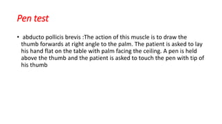Peripheral nerve injuries of upper limb | PPTX