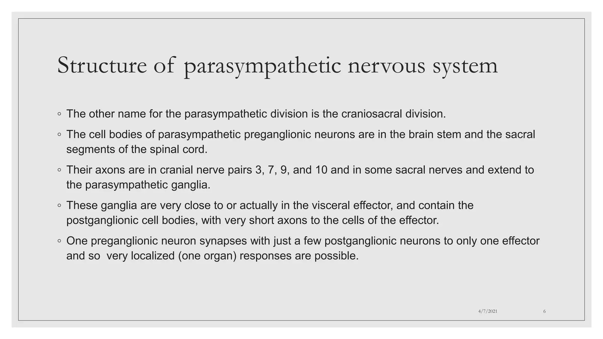 Peripheral nervous system | PPTX