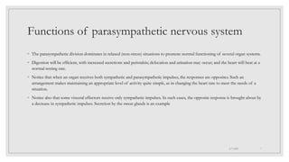 Peripheral nervous system | PPTX