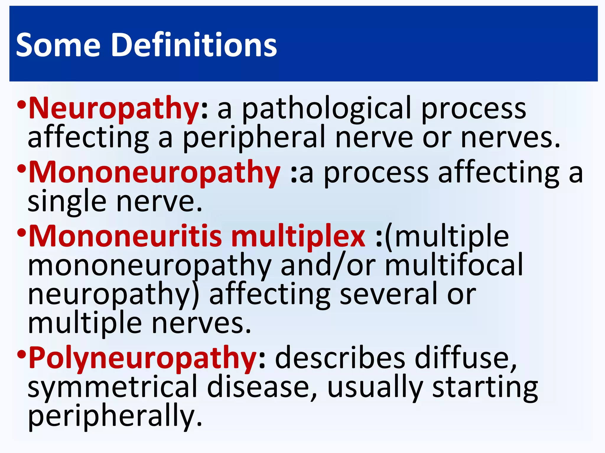 Peripheral Neuritis by Dr. Sookun Rajeev Kumar | PPT