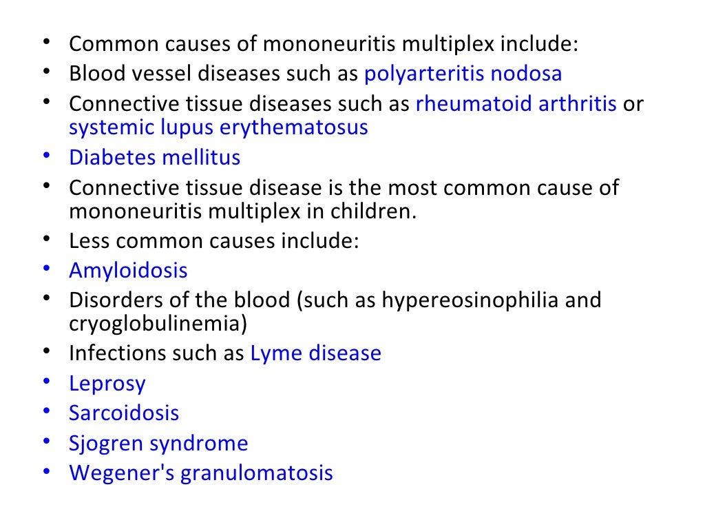 Peripheral Neuropathy - Types