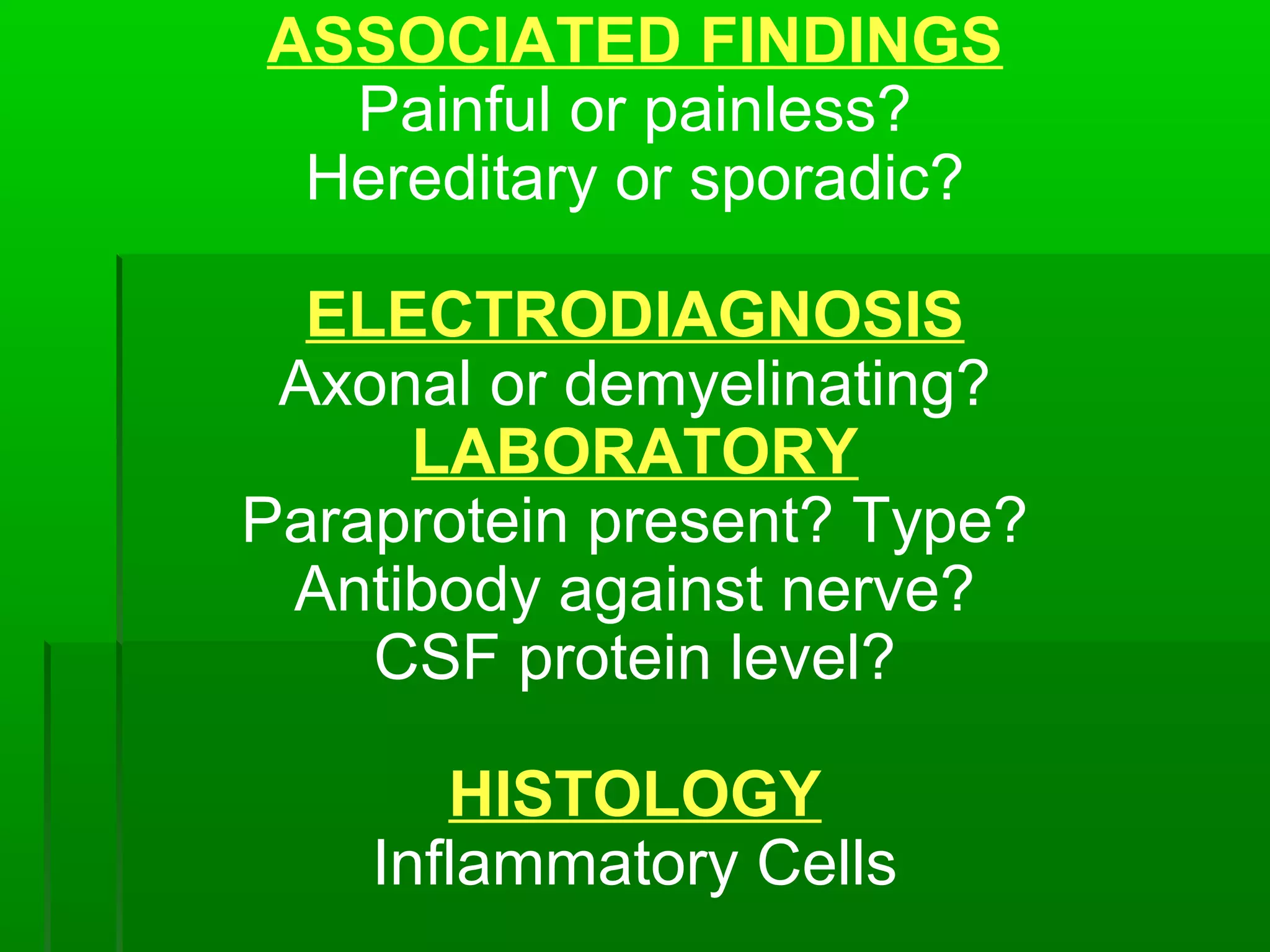 Peripheral neuropathy | PPT