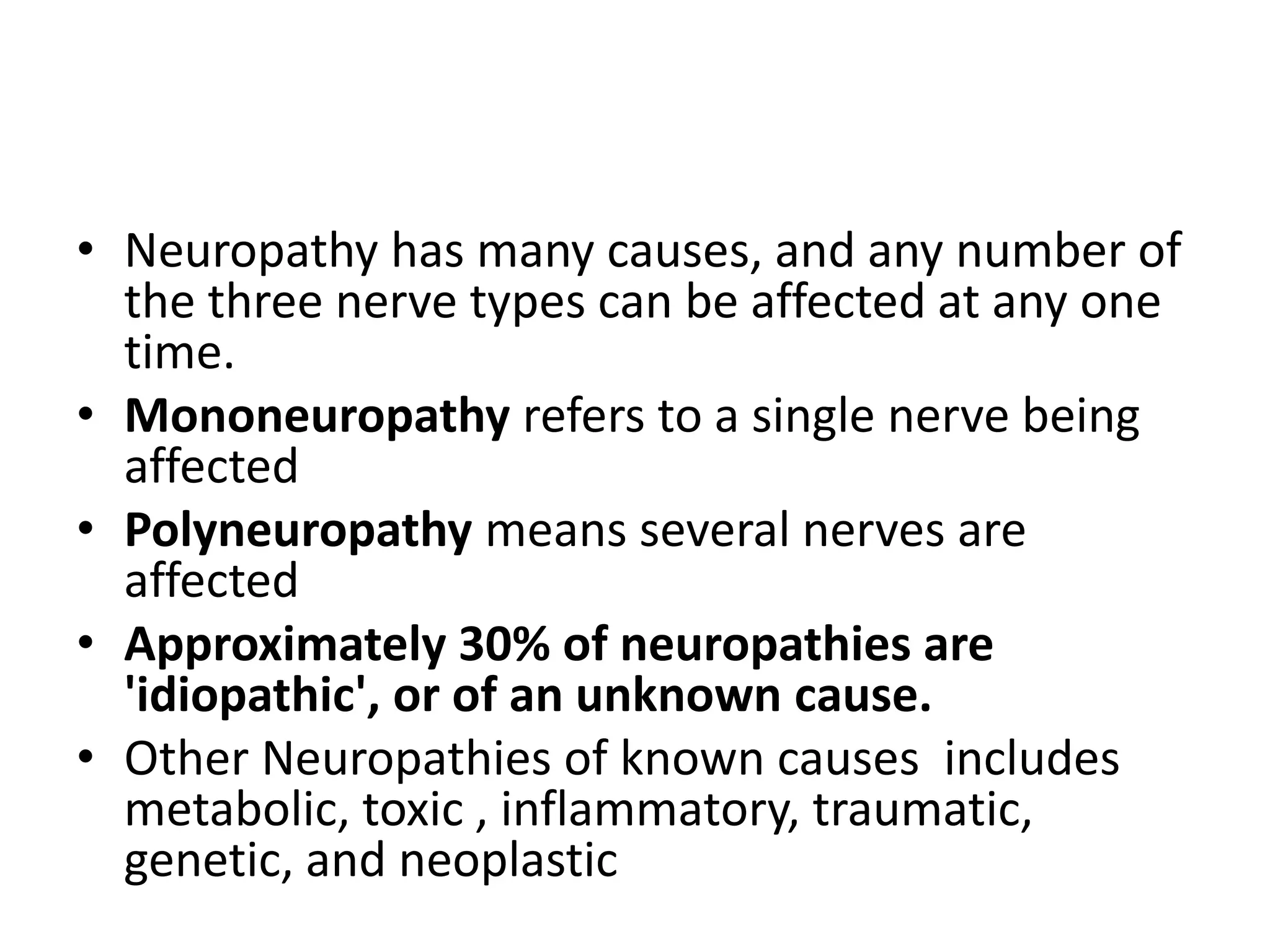 Peripheral neuropathy | PPTX