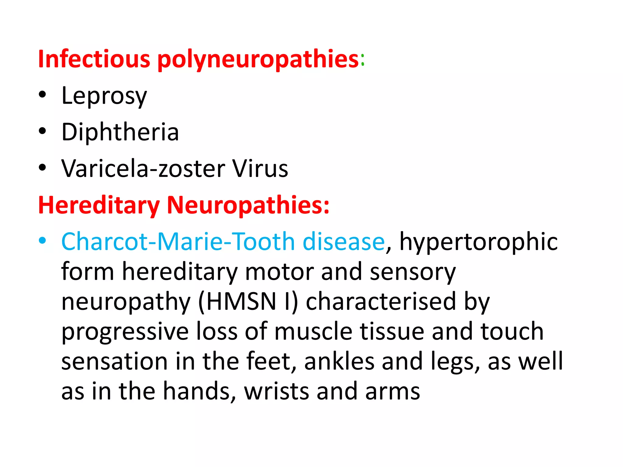 Peripheral neuropathy | PPTX