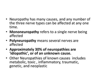 Peripheral neuropathy | PPTX