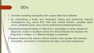 peripheral neuropathy.pptx | Foot Health | Diseases and Conditions