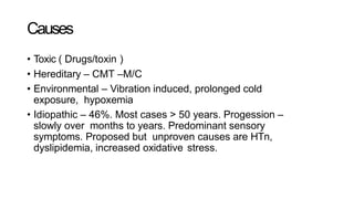 PERIPHERAL NEUROPATHY AND ITS CLASSIFICATION | PPTX