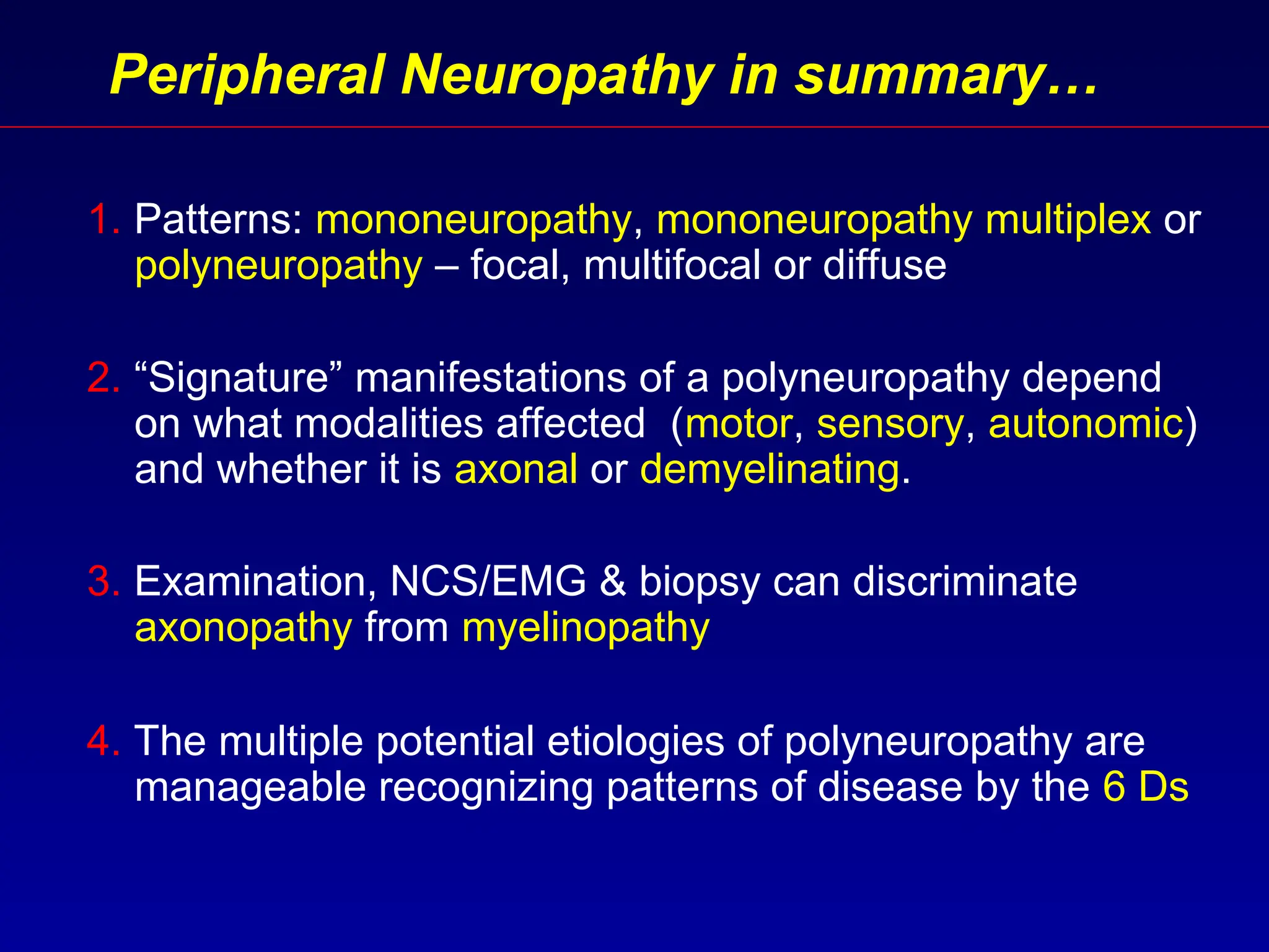 Peripheral Neuropathy.ppt neuro rehabilitation | PPT