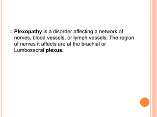 Peripheral neuropathy | PPTX