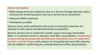 Peripheral neuropathy and Hereditary Neuropathies | PPT