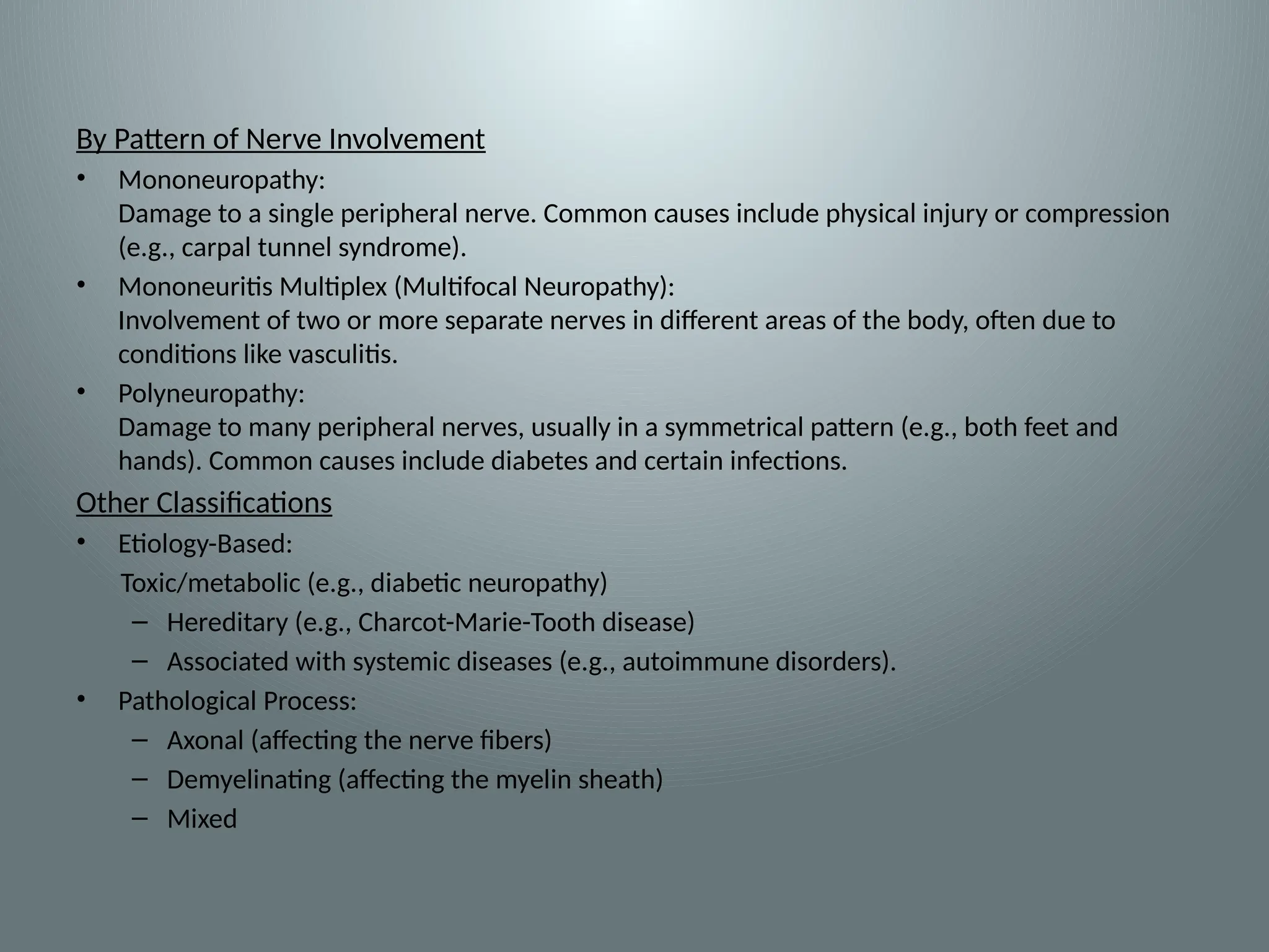 Peripheral_Neuropathy_An insight in disease | PPTX