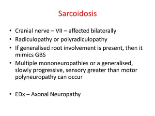 Peripheral neuropathy in systemic disease children | PPTX