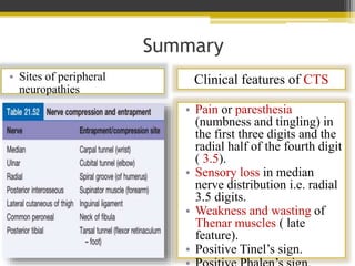 Peripheral neuropathy objective 3 (cts) | PPT