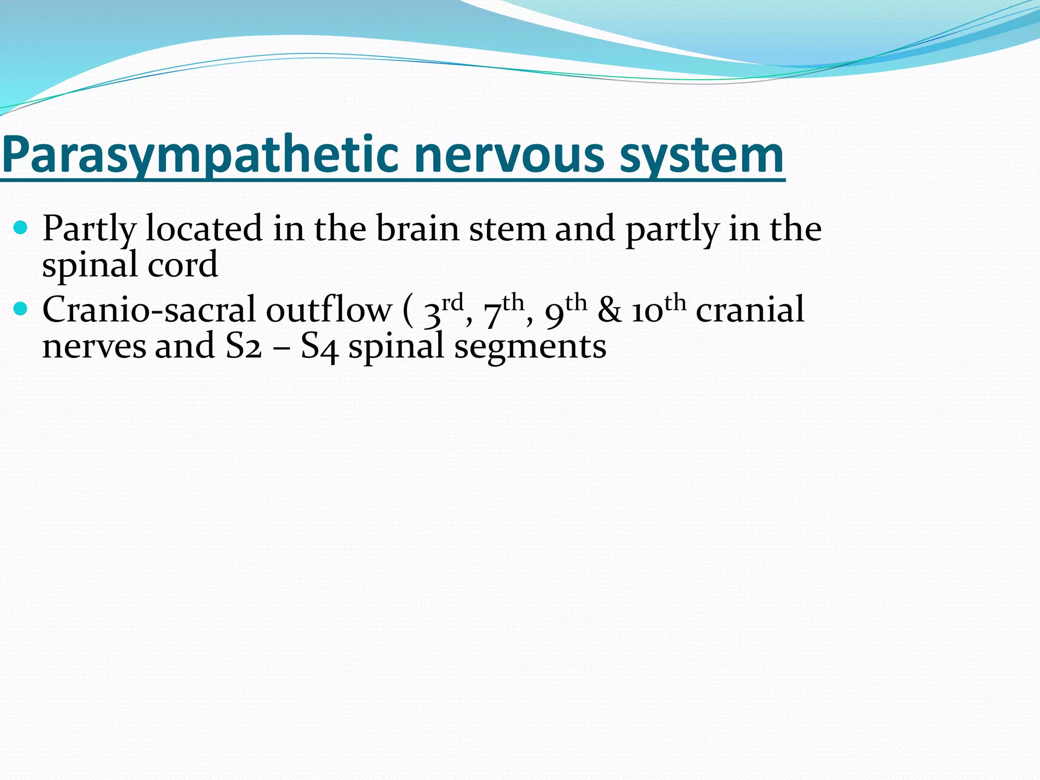 Parasympathetic ganglia of Head and Neck | PPTX