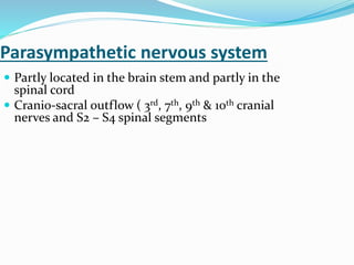 Parasympathetic ganglia of Head and Neck | PPTX