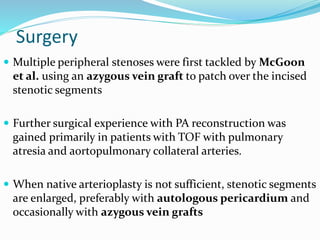 Peripheral pulmonary stenosis | PPTX