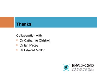 Peripheral refraction in myopia | PPT
