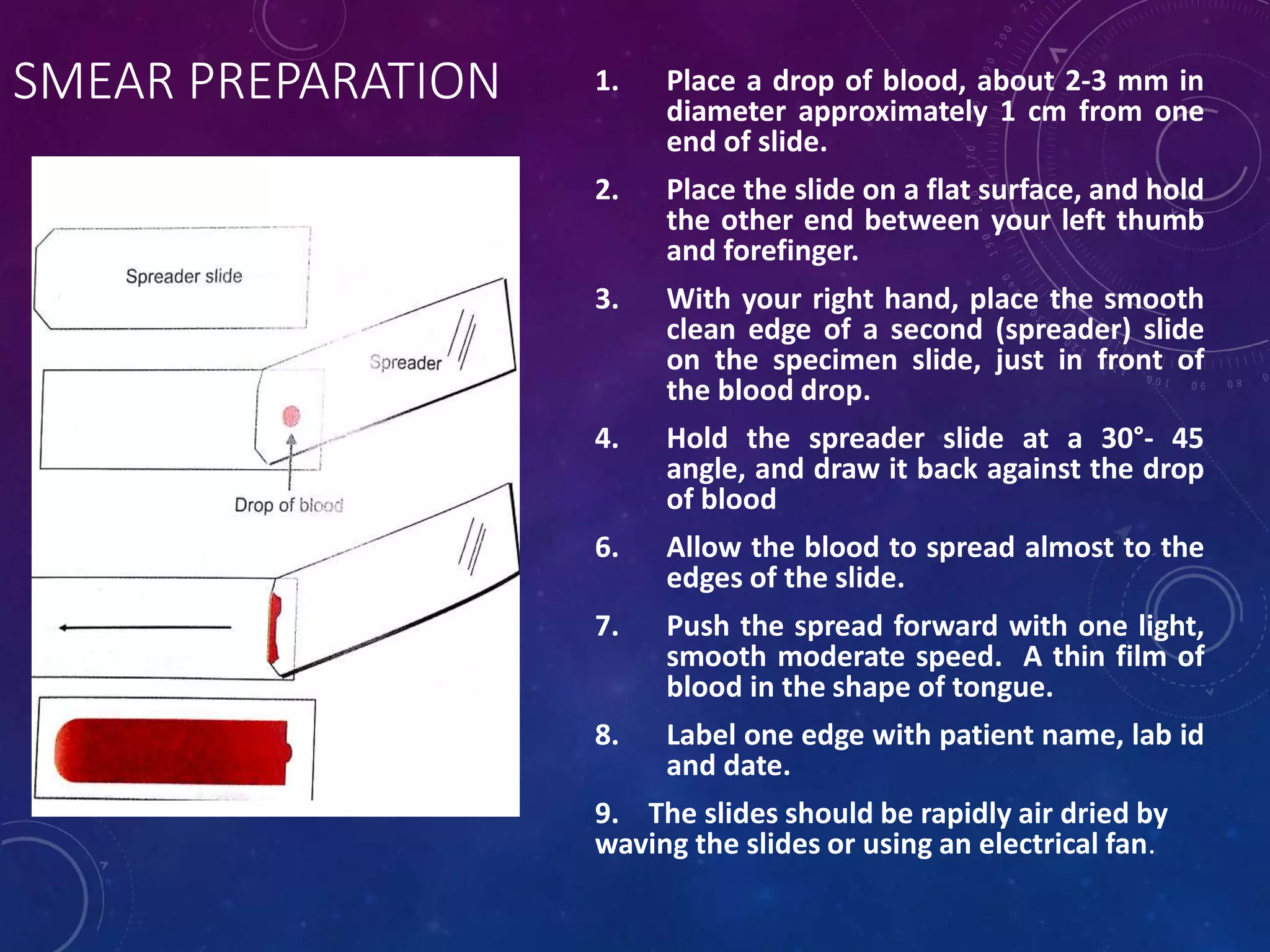 Peripheral smear | PPTX