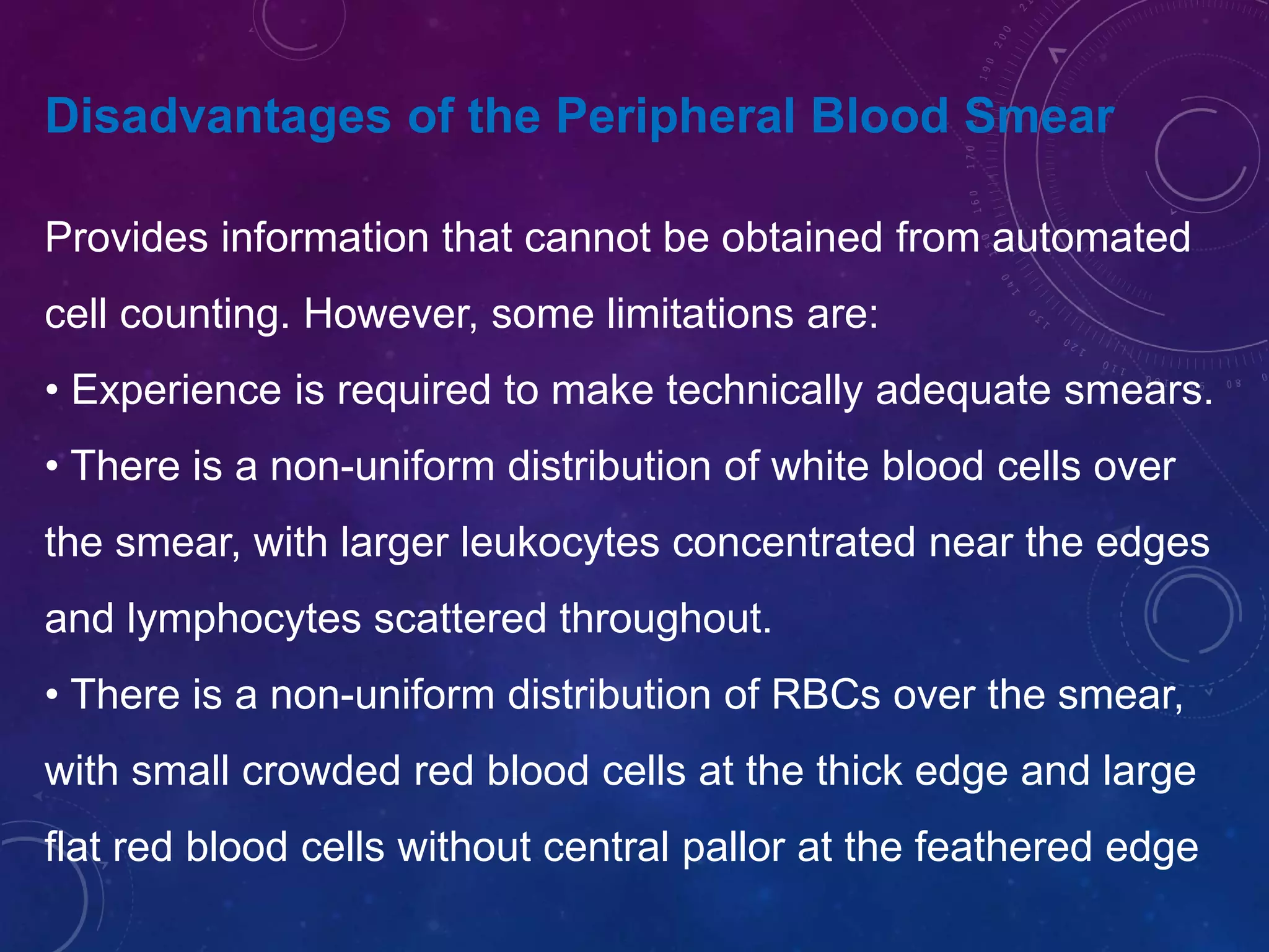 Peripheral smear | PPTX
