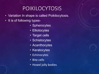 Peripheral smear | PPTX