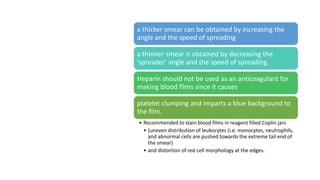 peripheral smear. DMLT.pptx | Blood Disorders | Diseases and Conditions
