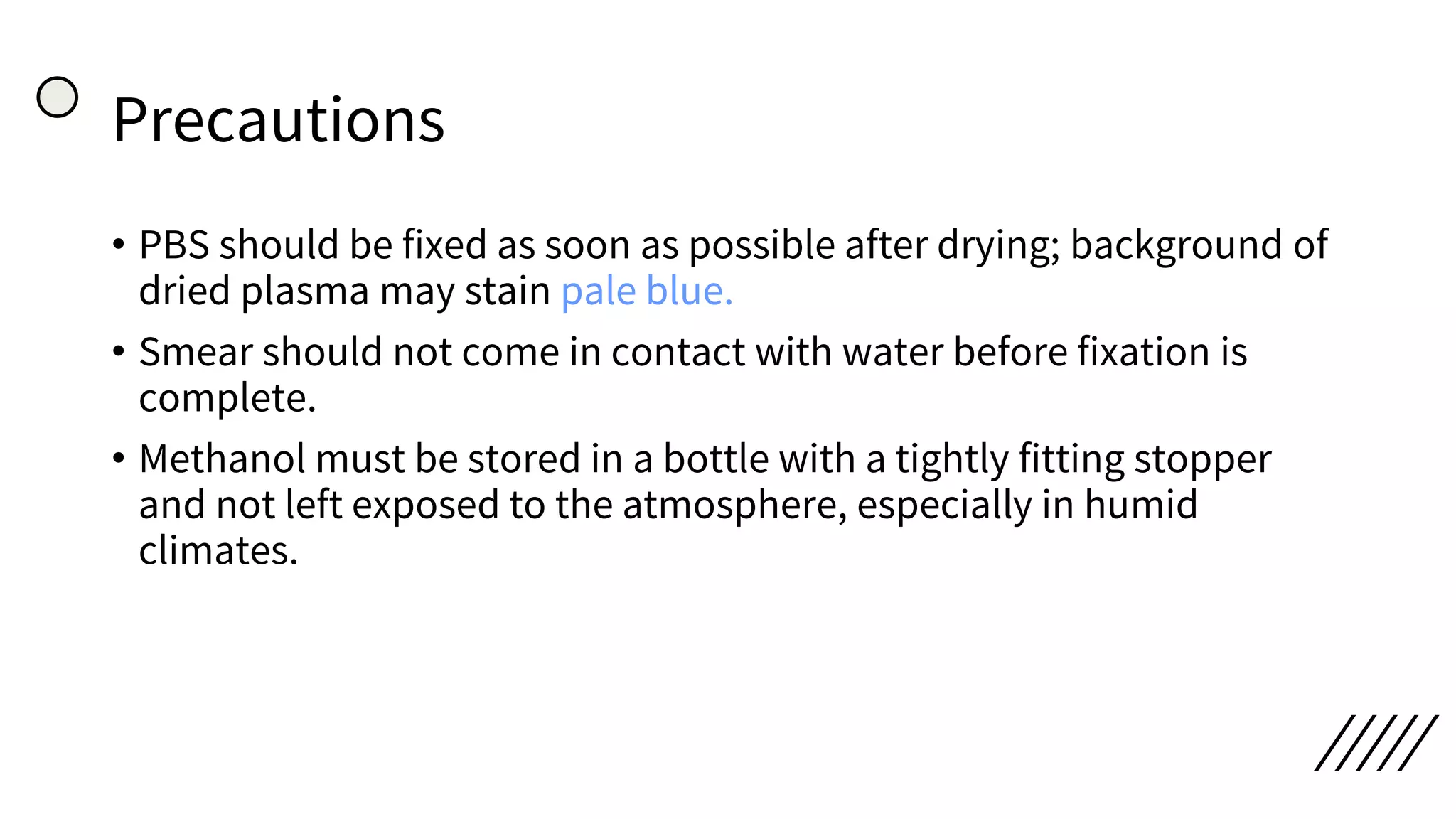 Peripheral smear staining and morphology | PDF