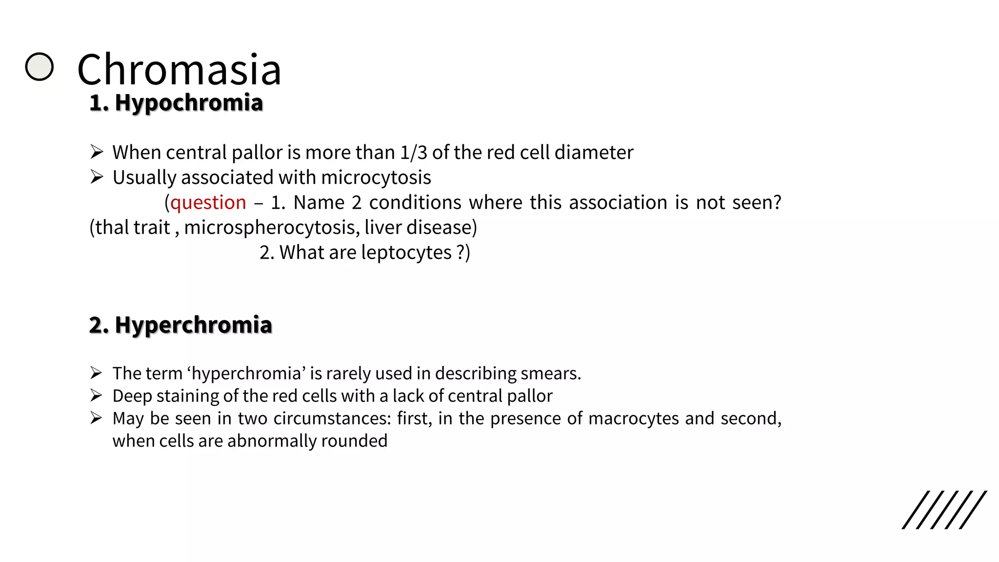 Peripheral smear staining and morphology | PDF