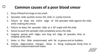 Peripheral smear staining and morphology | PDF
