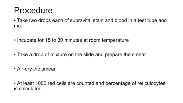 PERIPHERAL SMEAR AND RETICULOCYTE pathology.pptx