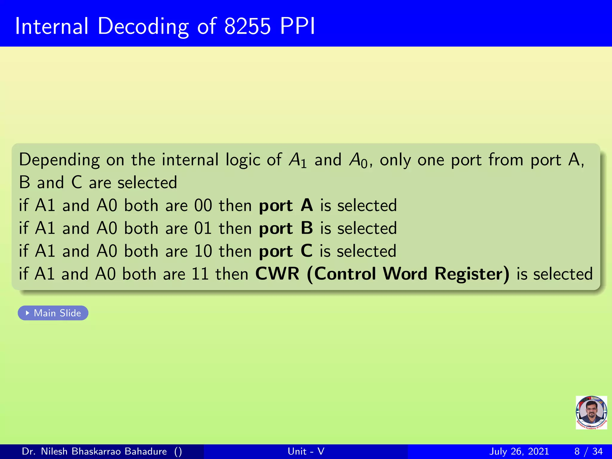 Peripherals of Microprocessor 8085 | PDF