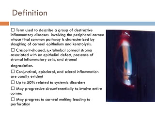 Peripheral Ulcerative Keratitis ( PUK ) | PDF