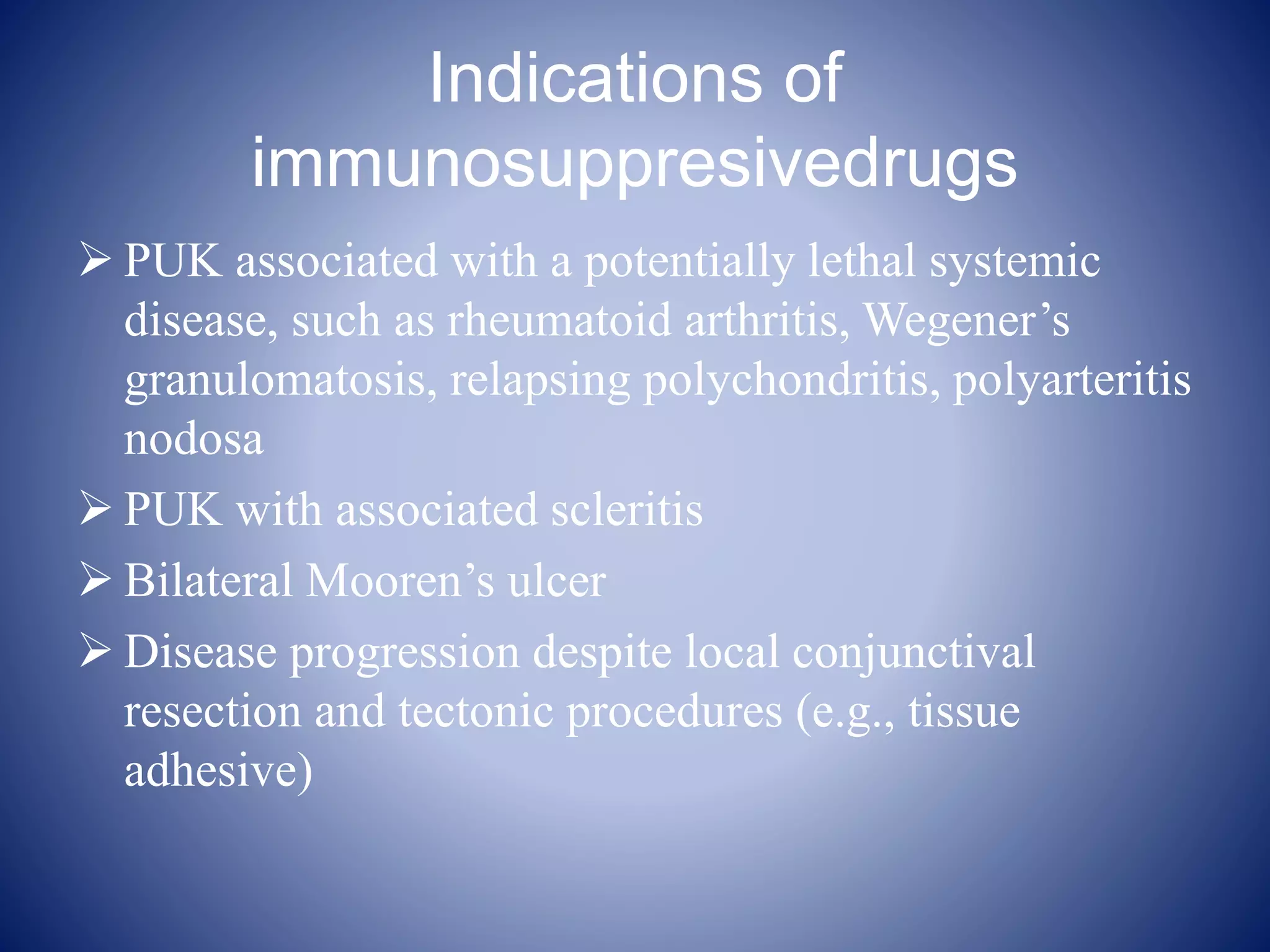 Peripheral ulcerative keratitis (puk) | PPTX