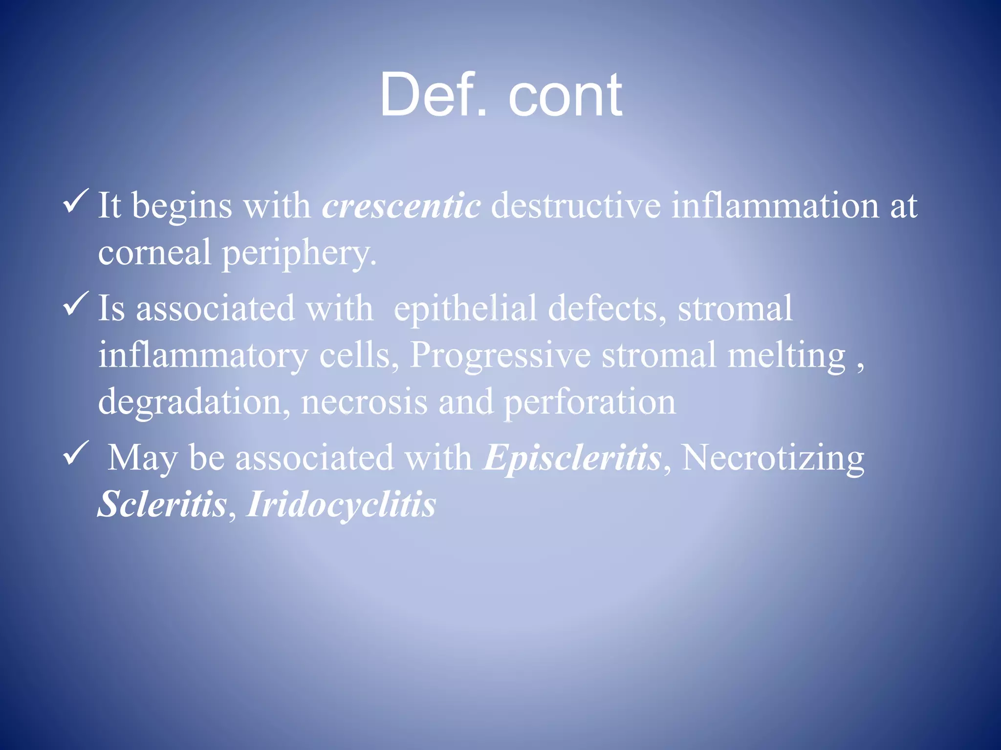 Peripheral ulcerative keratitis (puk) | PPTX